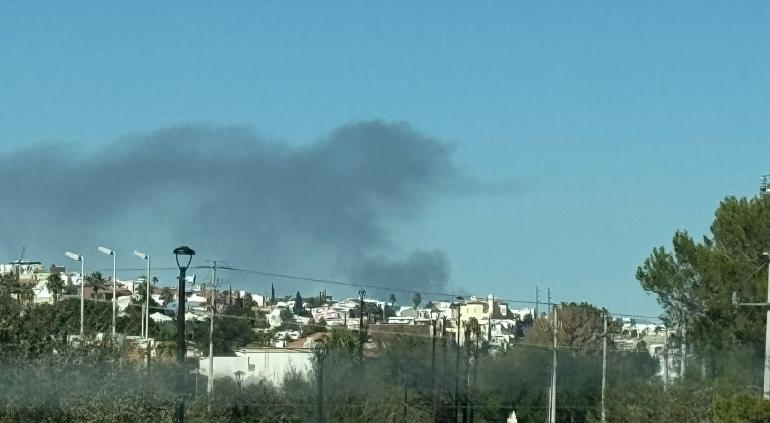 Reportan incendio en jacal pasando el libramiento oriente