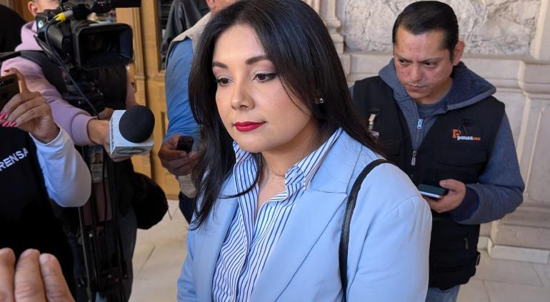 Abiertos para recibir a manifestantes: Mayra Chávez