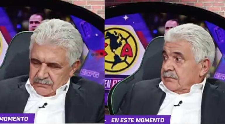 Así captaron a Tuca Ferretti dormido ¡en pleno programa!