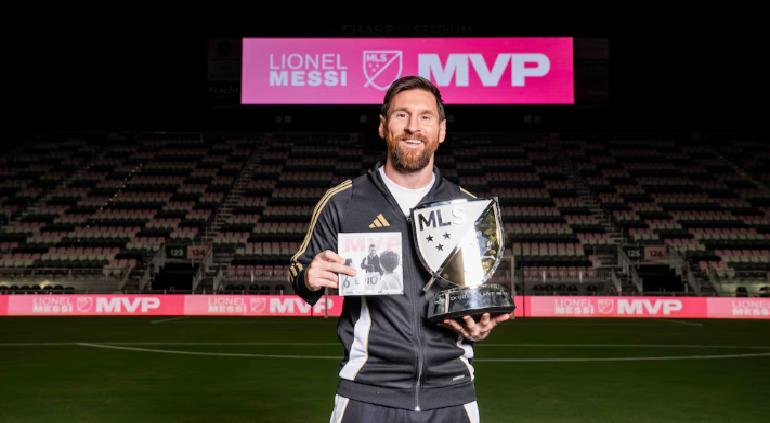 Gana Leo Messi el premio al MVP de la MLS