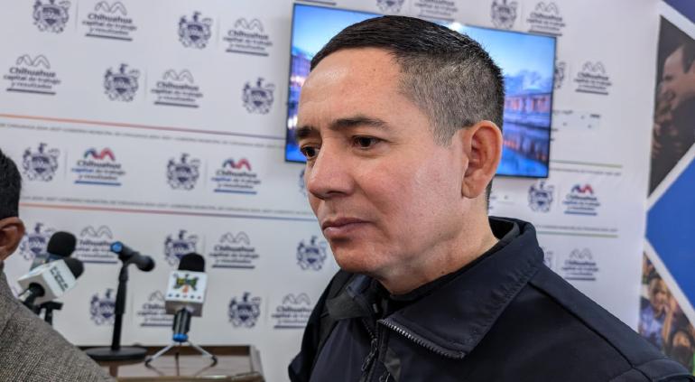 El comisario de Chihuahua, Julio César Salas González, anunció que la ...