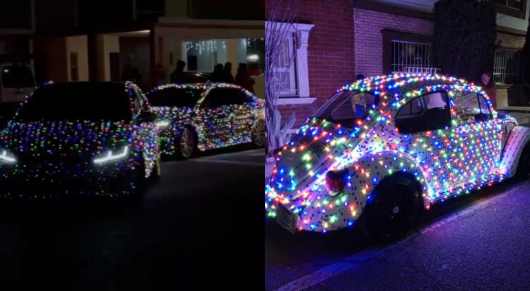 Furor en Chihuahua por la Navidad sobre ruedas 📷