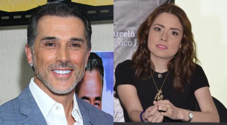 Sergio Mayer contra Maryfer Centeno, la llamó "charlatana"
