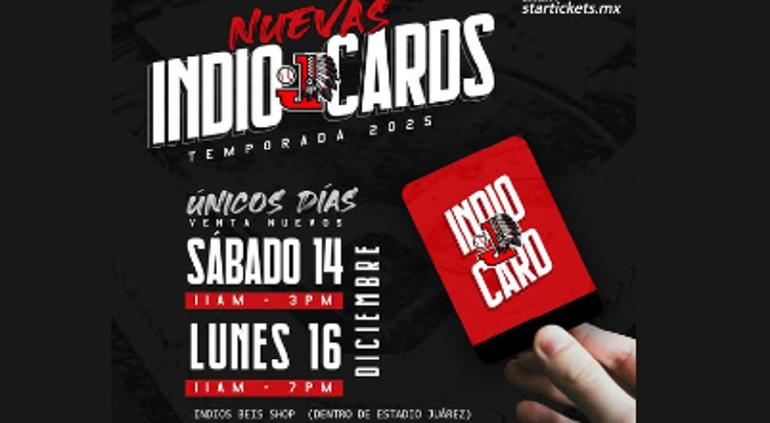 Obtén tu Indio Card en Estadio Juárez Vive, en la Indios Beis Shop y no ...