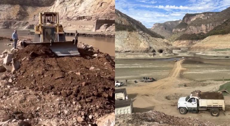 Comunican a ciudadanos de Urique con vado en presa de Choix 🎦