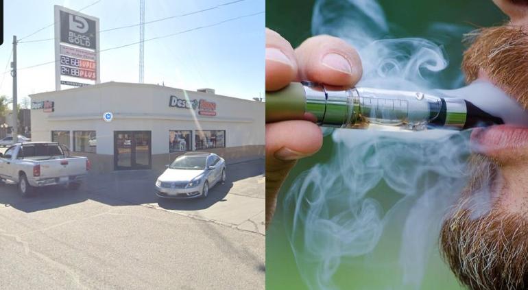 Catea y clausura FGR el Desert Store en Delicias por venta de "vapes"