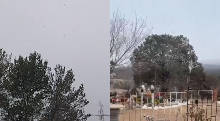 Así captaron nevadas en Guerrero y Majalca🎦