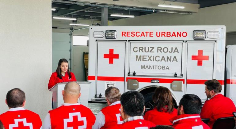 Cruz Roja estrena unidad de rescate para campos menonitas