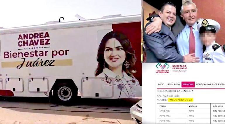 Contratista de Adán Augusto apoya campaña de Andrea Chávez: Latinus