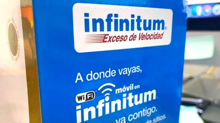 Reportan caídas intermitentes de internet Infinitum