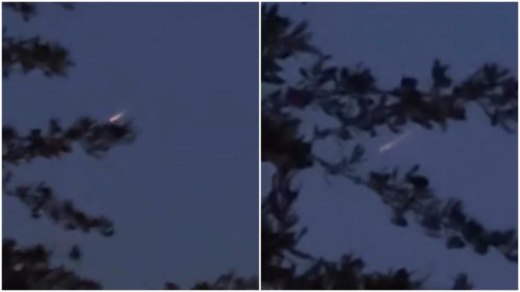 Captan objeto cayendo en cielo de Chihuahua 🎦