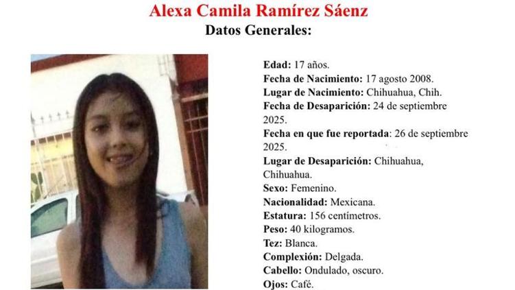 Buscan a Alexa Camila Ramírez Sáenz; desapareció en la Libertad