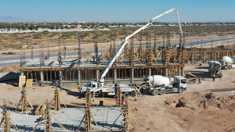Va construcción del CBTIS 291 en 54%