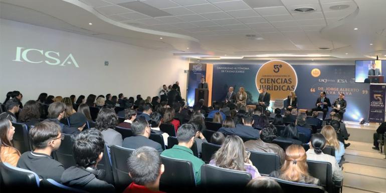 Inauguró UACJ el quinto Congreso Internacional de Ciencias Jurídicas