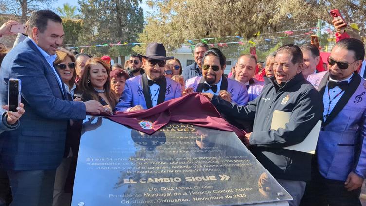Homenaje a Los Frontera; parque ahora lleva su nombre