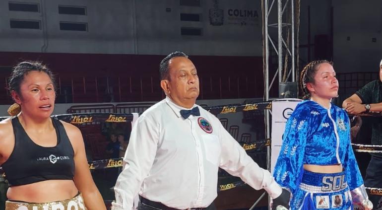 Ganó boxeadora juarense Suset Ramírez en Colima y mantiene invicto